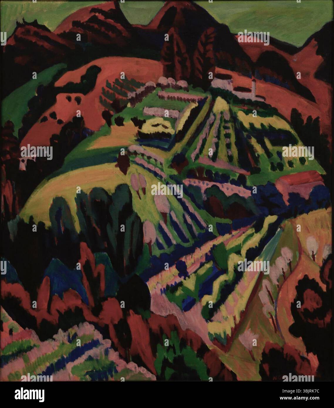 Landscape of Ticino by Hermann Scherer (1893 – 1927 Stock Photo - Alamy