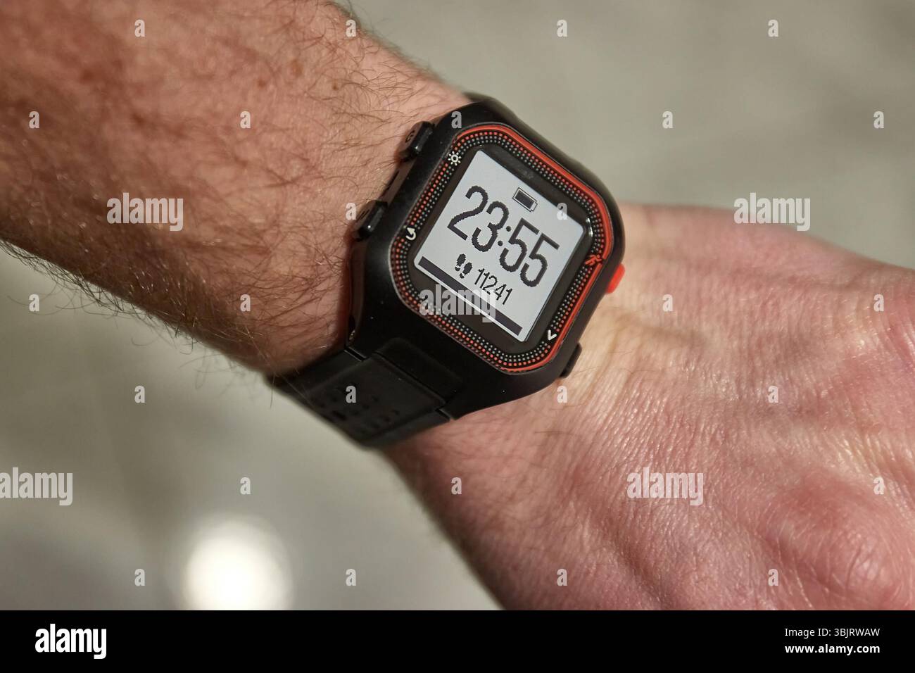 Step counter on a watch Stock Photo - Alamy