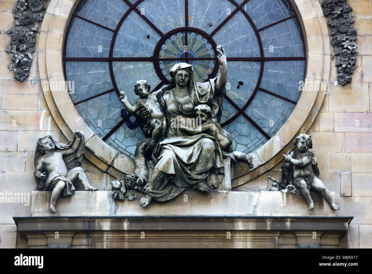 Framed fenestra in medieval Gothic, Romanesque and classical ...