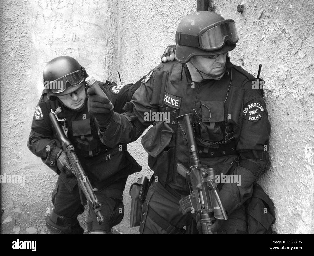 LAPD SWAT in the early 2000s Stock Photo - Alamy