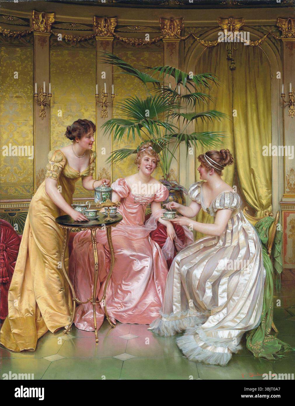 Women gossiping retro hi-res stock photography and images - Alamy