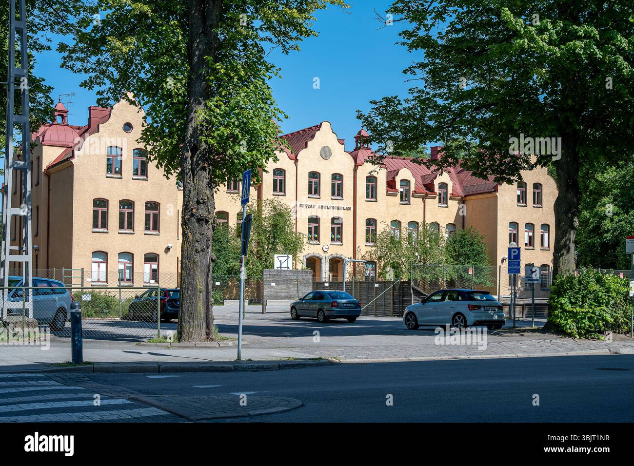 Gustaf Adolf school in Norrköping, Sweden. The school dates back to ...