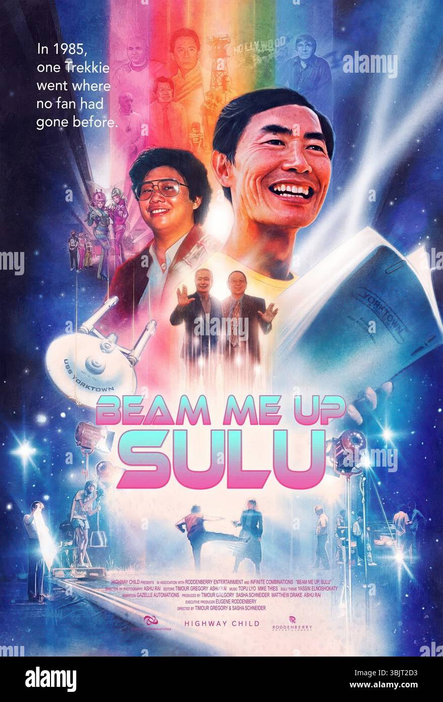 BEAM ME UP, SULU, poster, George Takei (top right), 2025. © Highway ...