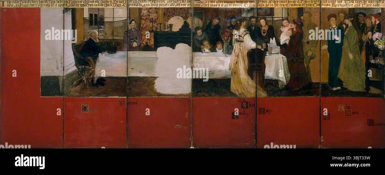 Laura Theresa Epps Alma-Tadema (1852-1909) - The Epps Family (folding ...