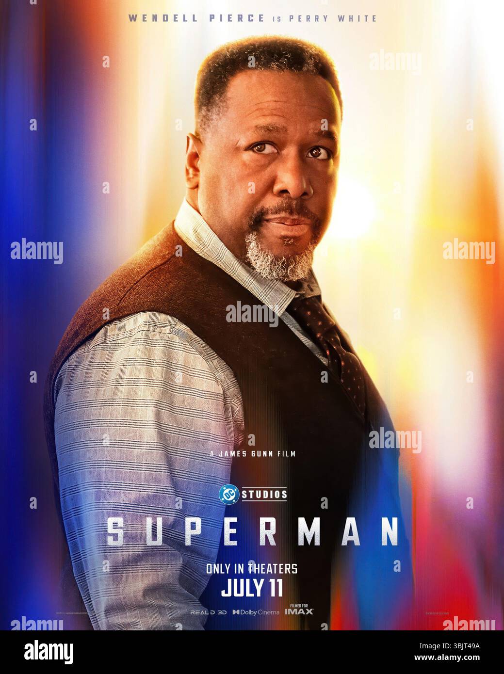 SUPERMAN, US character poster, Wendell Pierce as Perry White, 2025 ...