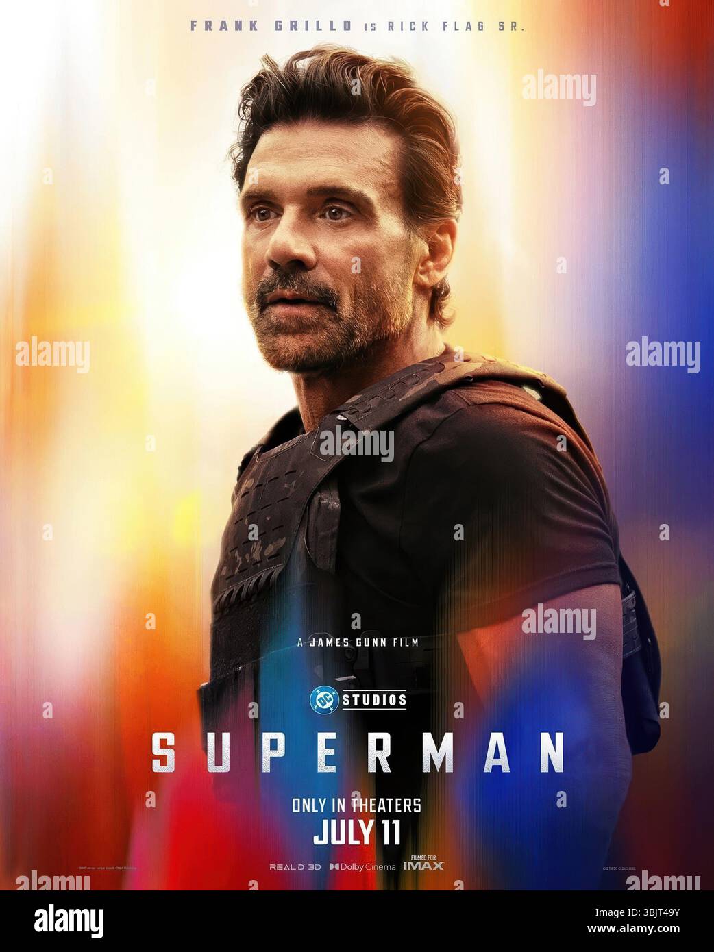 SUPERMAN, US character poster, Frank Grillo as Rick Flag Sr., 2025 ...