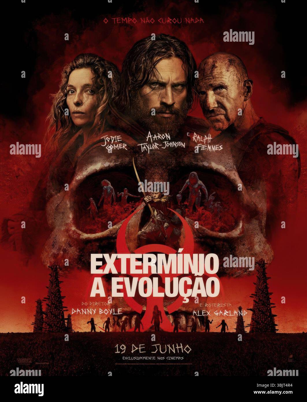 28 YEARS LATER, (aka EXTERMINIO: A EVOLUCAO), Brazilian poster, top ...