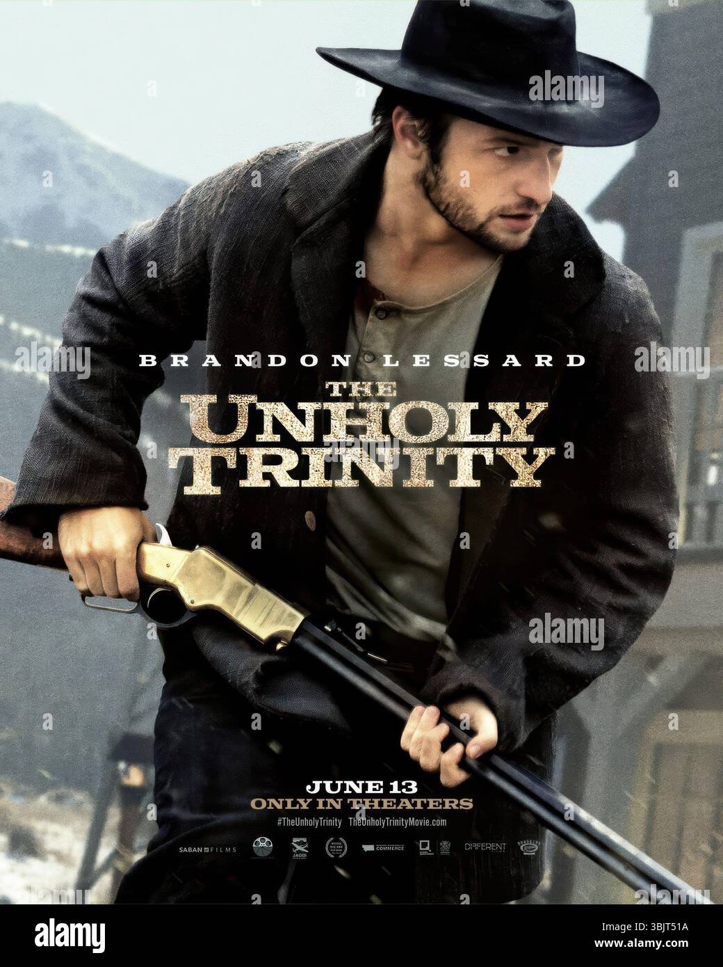 THE UNHOLY TRINITY, character poster, Brandon Lessard, 2024. © Saban ...