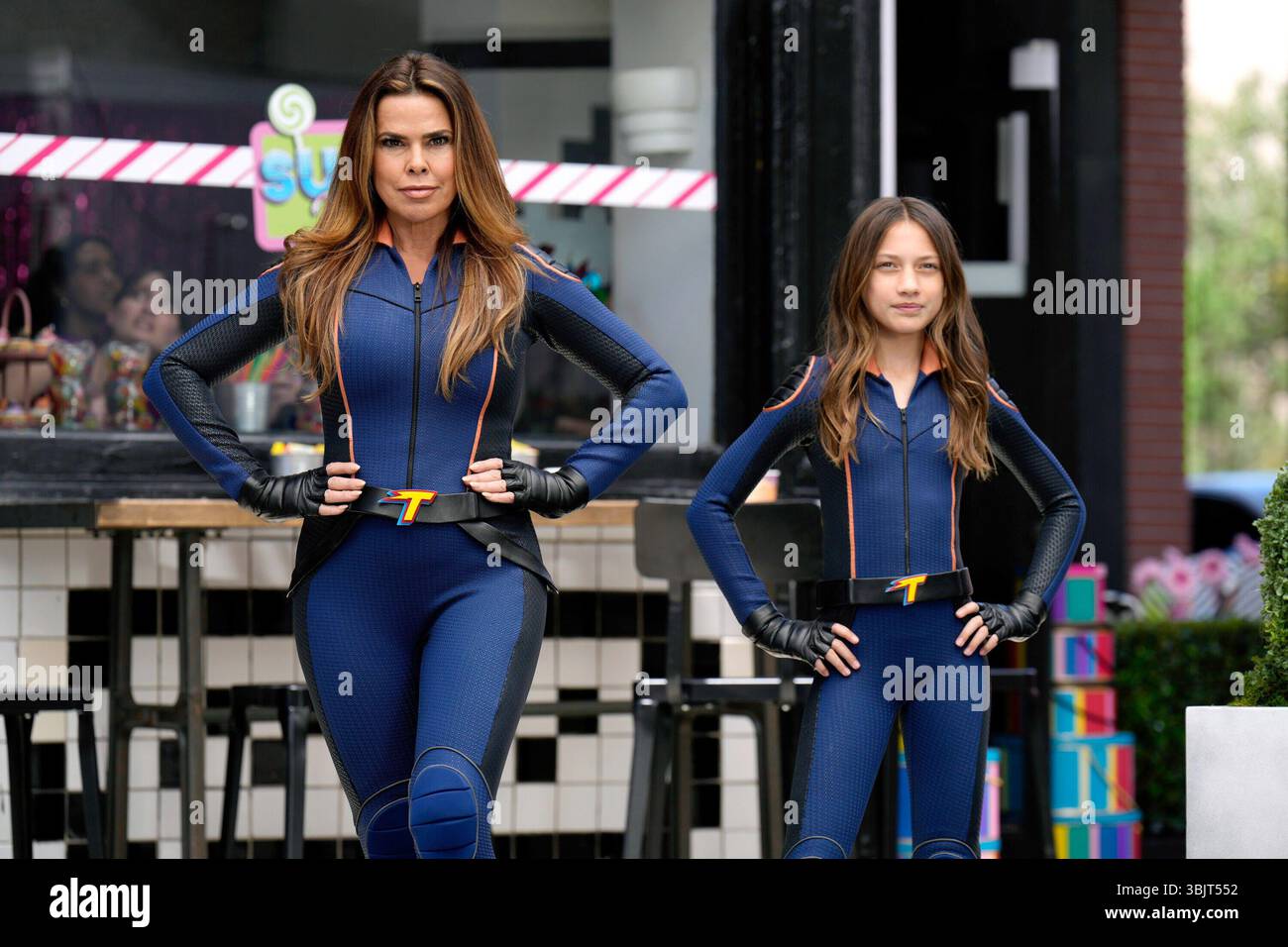 THE THUNDERMANS RETURN, from left: Rosa Blasi, Maya Le Clark, 2024. ph ...