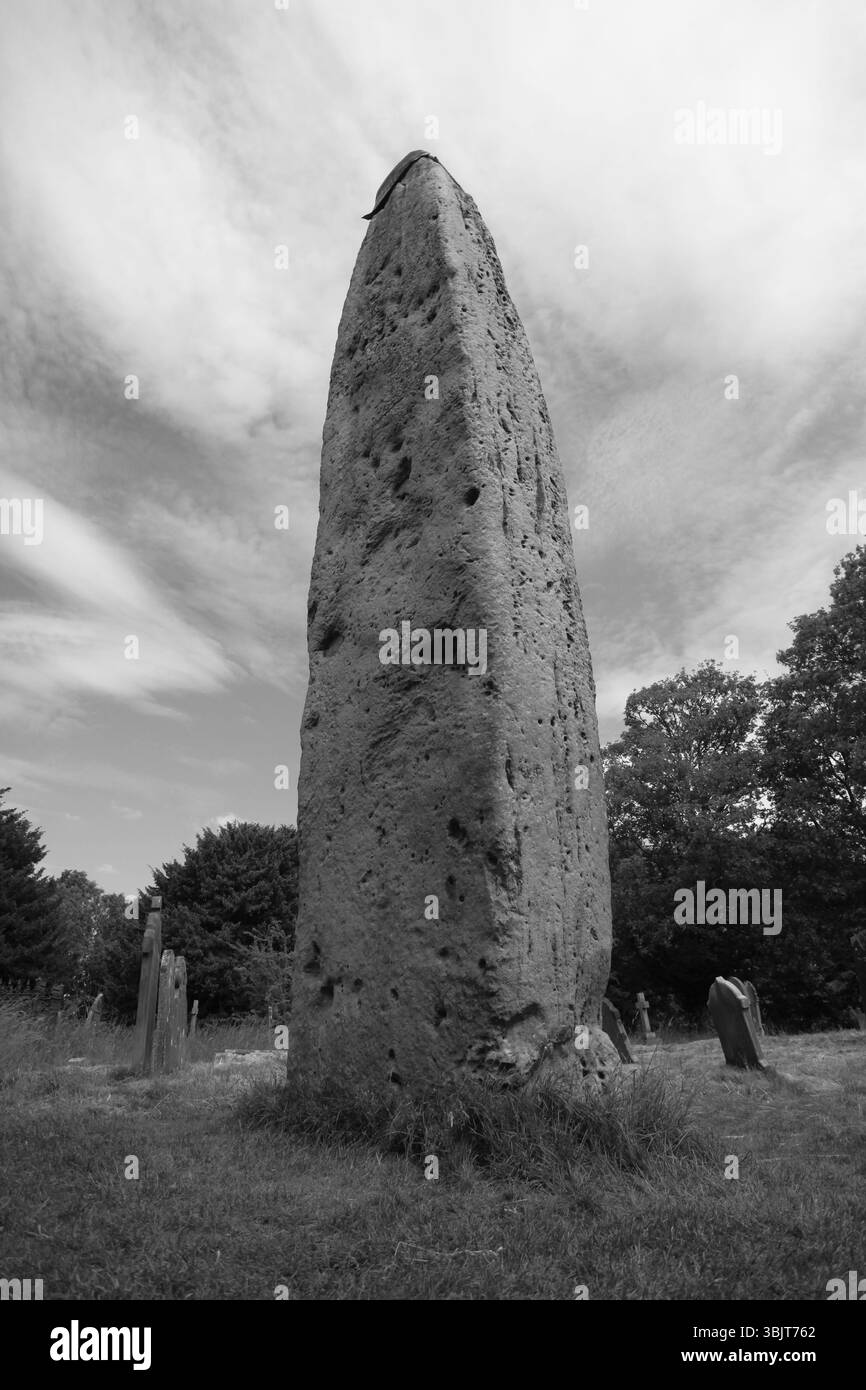 Rudston Monolith, East Yorkshire, tallest prehistoric standing stone in ...