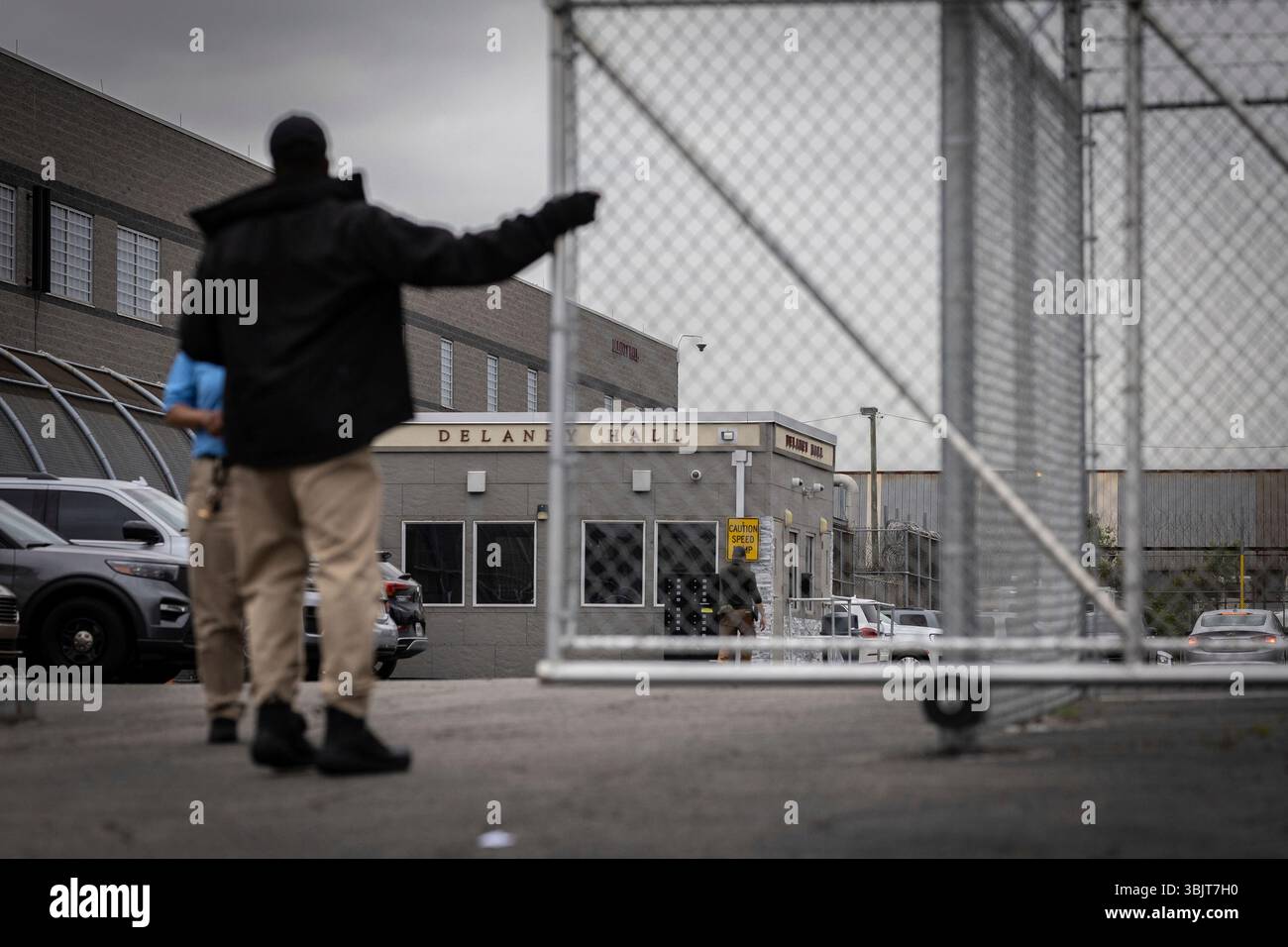 A general view of the Delaney Hall Detention Facility in Newark on ...