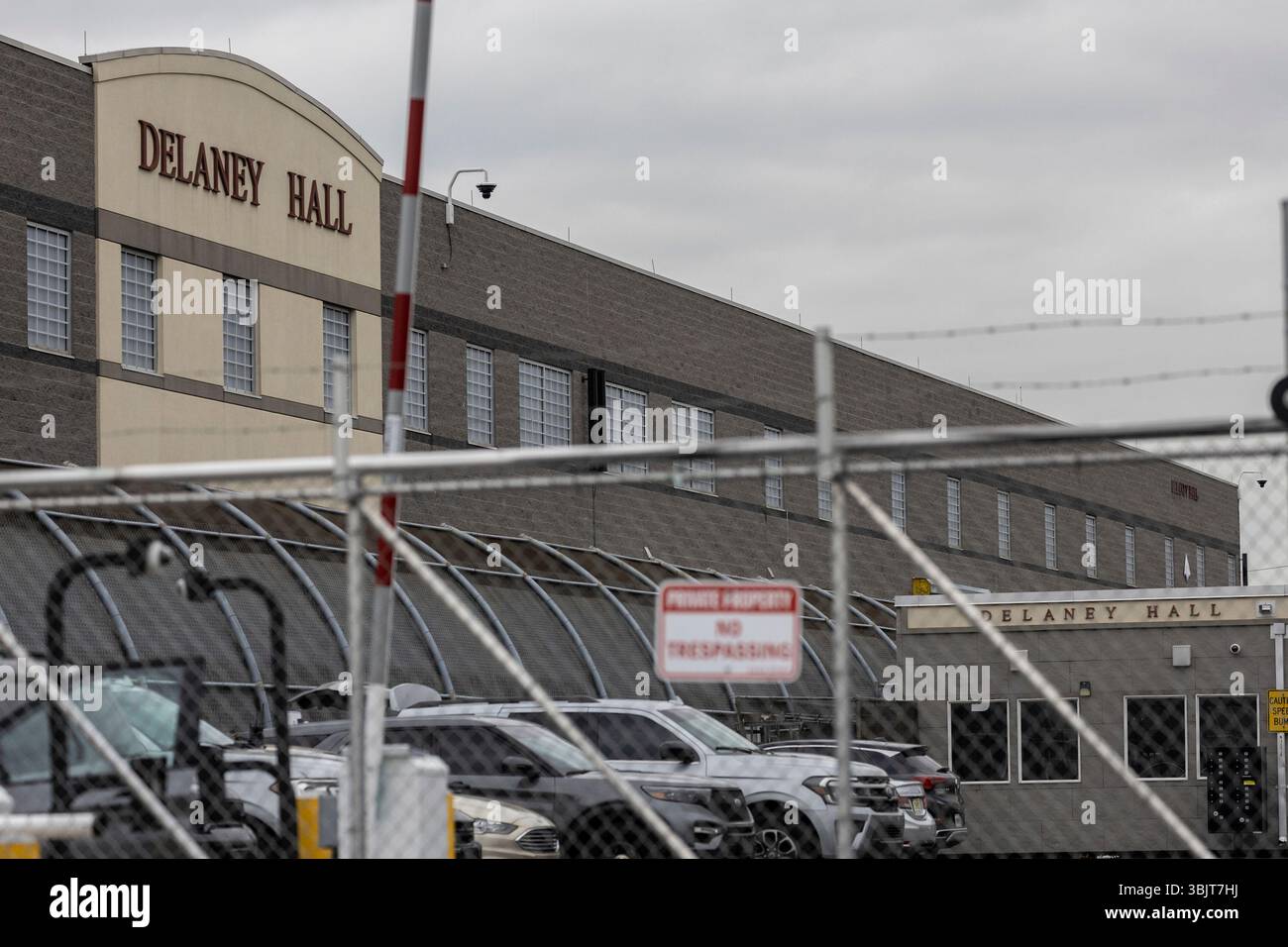 A general view of the Delaney Hall Detention Facility in Newark on ...