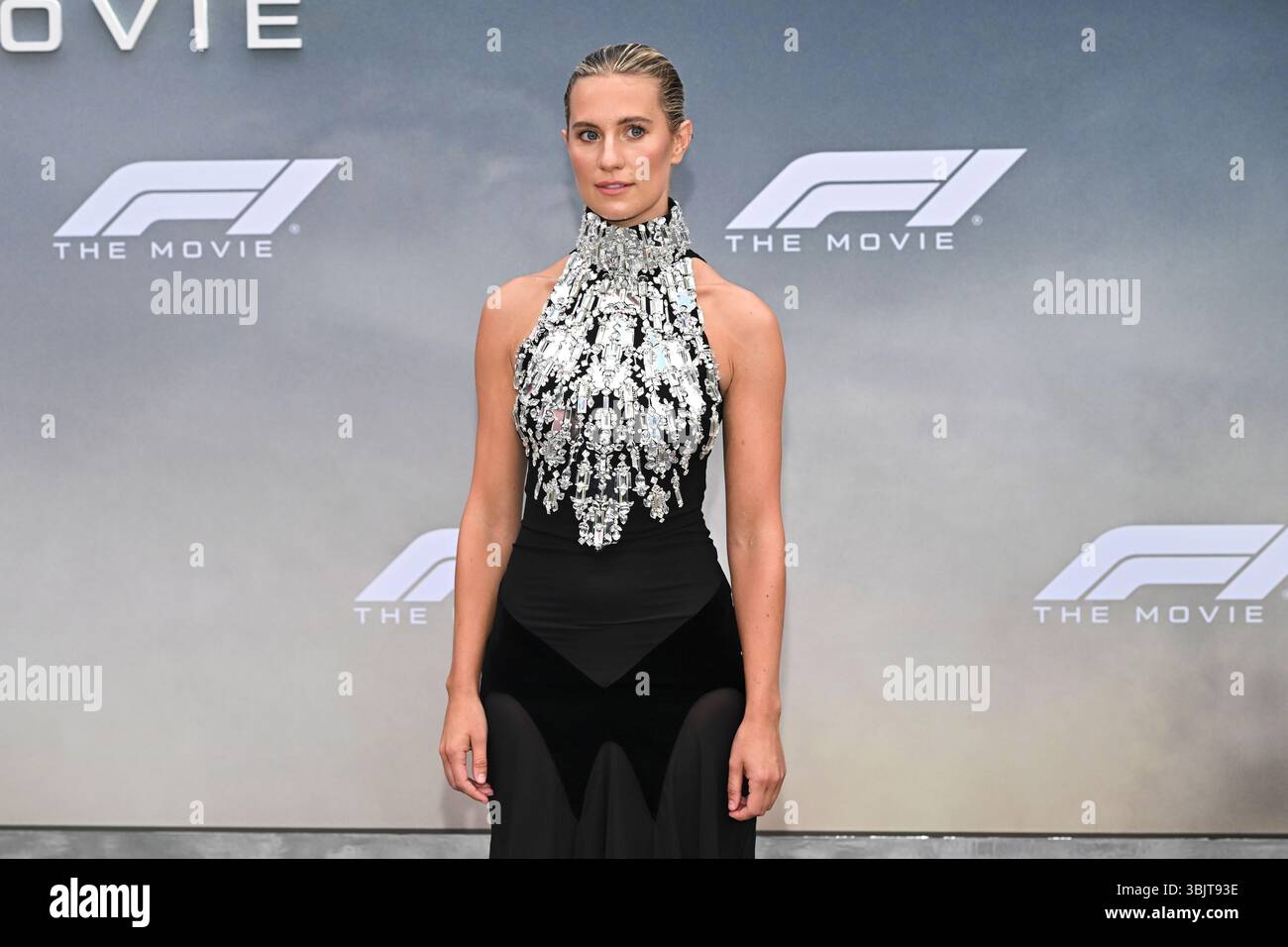 Callie Cooke attends the world premiere of "F1 The Movie" on Monday ...