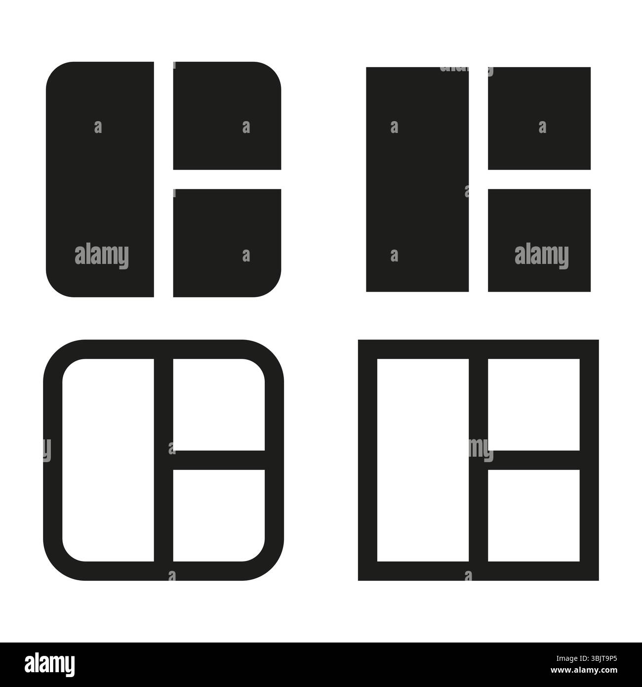 Glass partition panel Stock Vector Images - Alamy