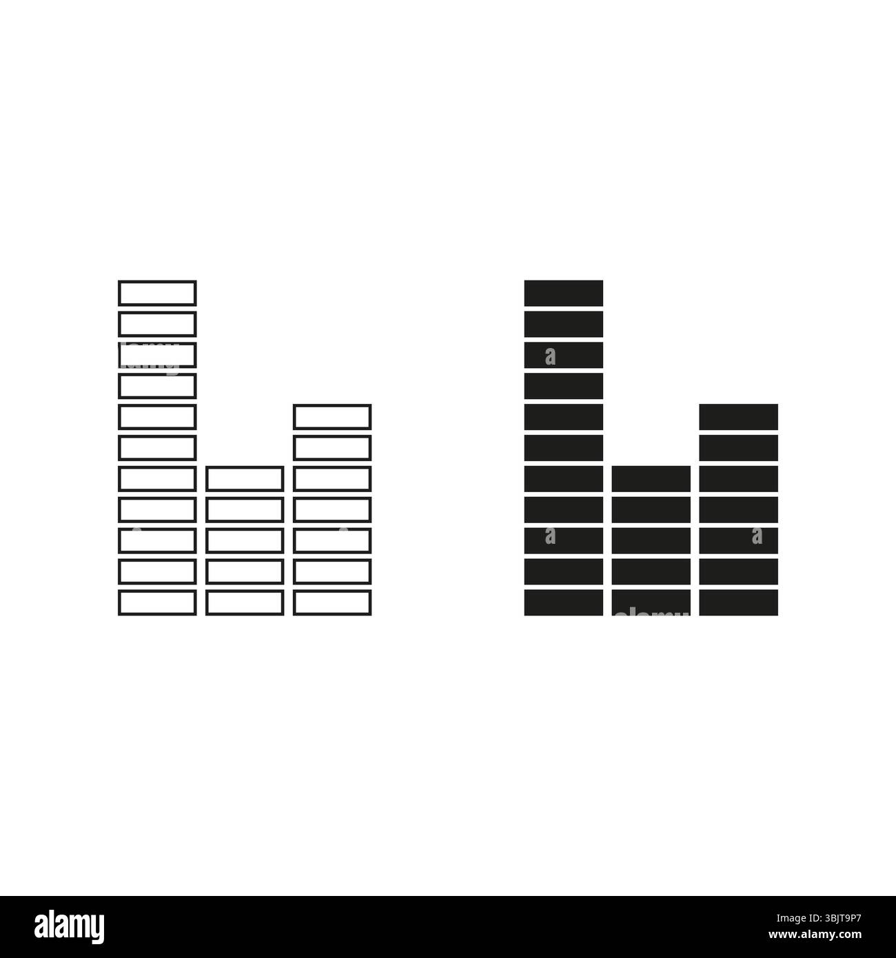 Bar chart visualization. Data comparison graph. Vector analytics display. Business statistics ...