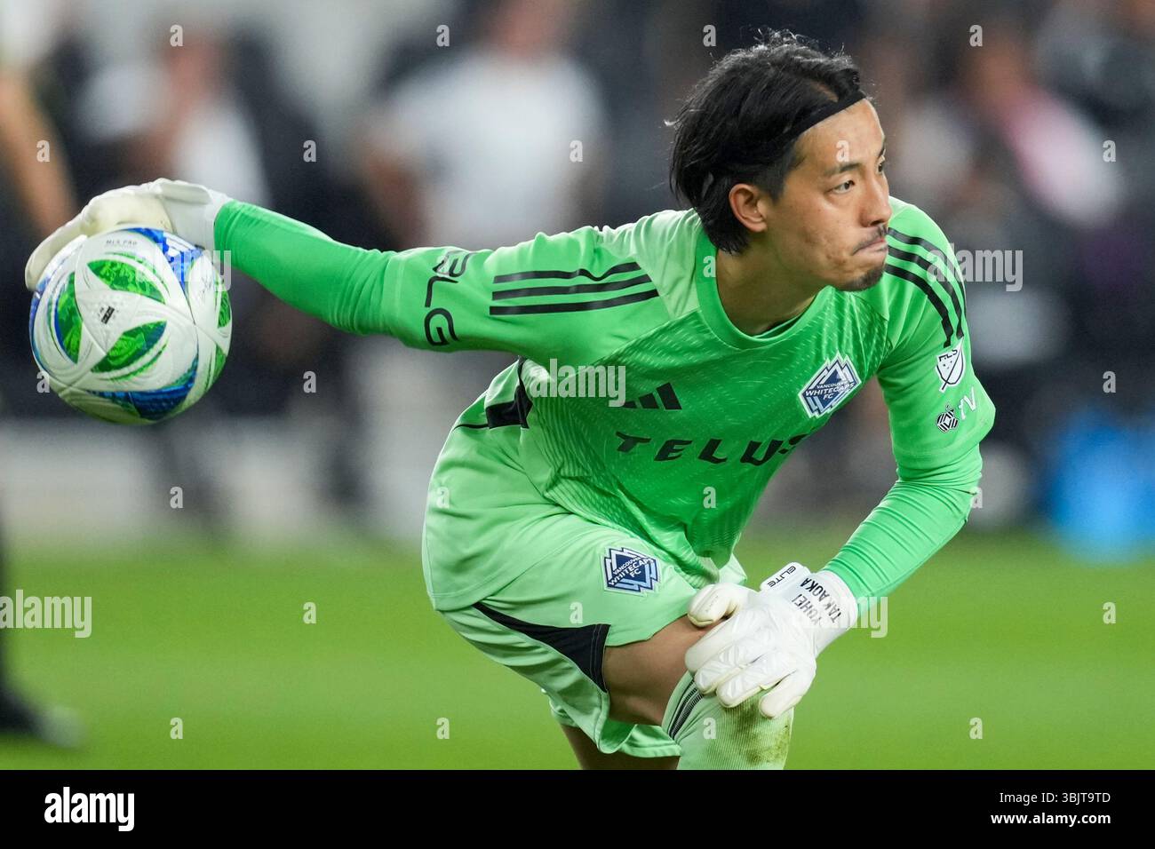 COLUMBUS, OH - JUNE 14: Yohei Takaoka #1 of Vancouver Whitecaps ...