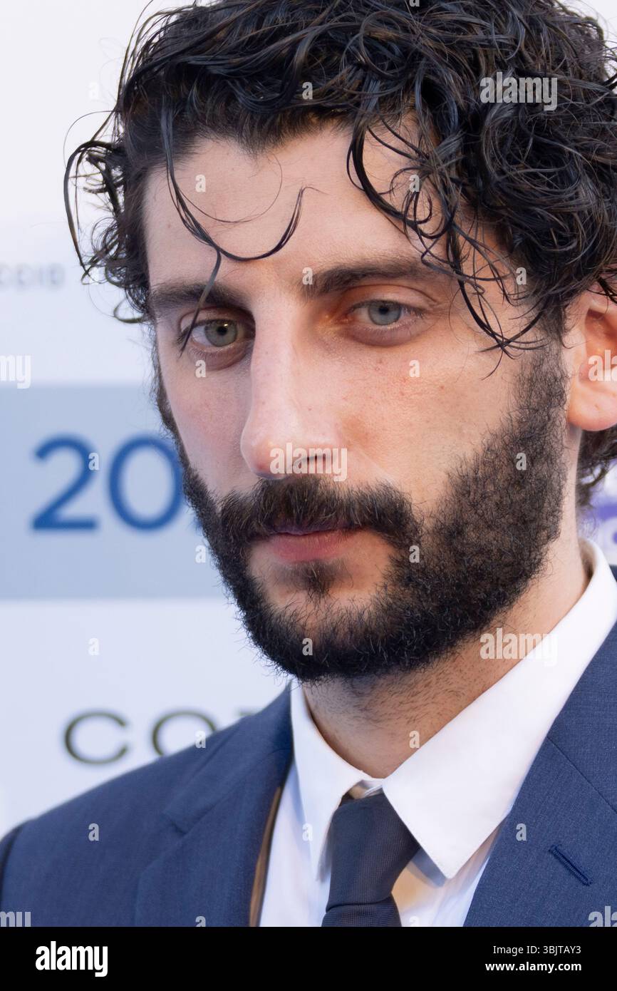 Rome, Italy, June 16, 2025 - Pietro Castellitto attends at blue carpet ...