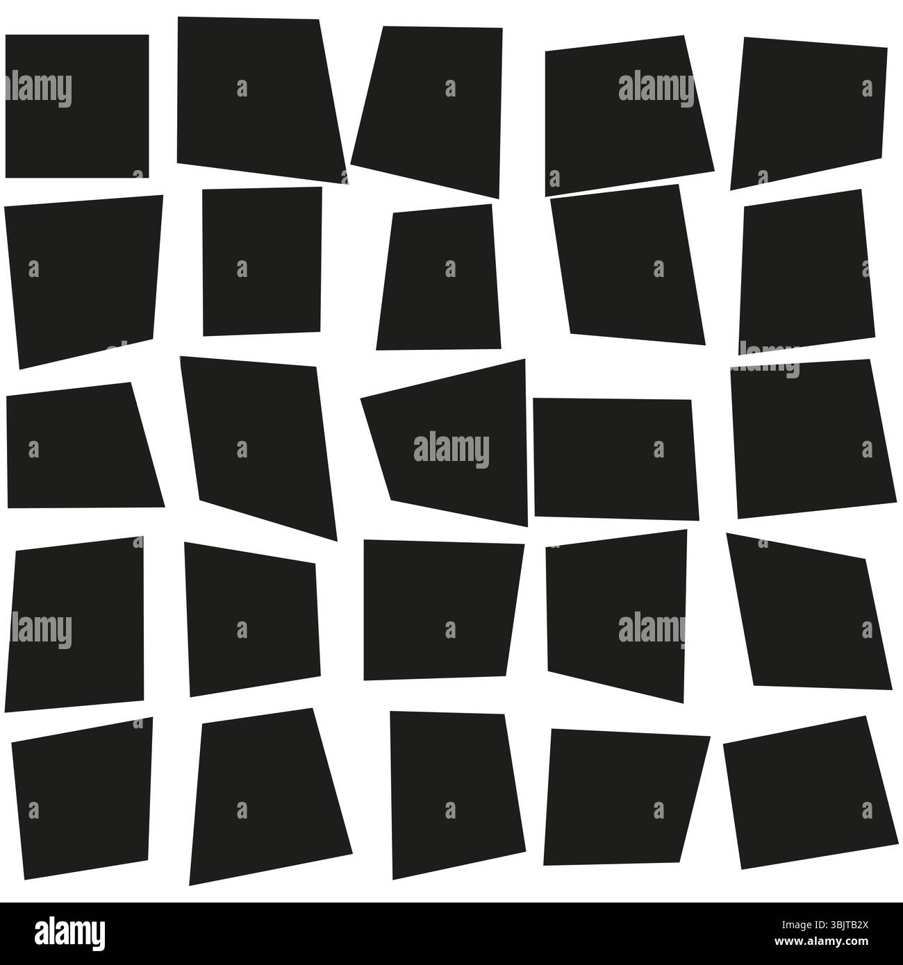 Systematic grid formation Cut Out Stock Images & Pictures - Alamy