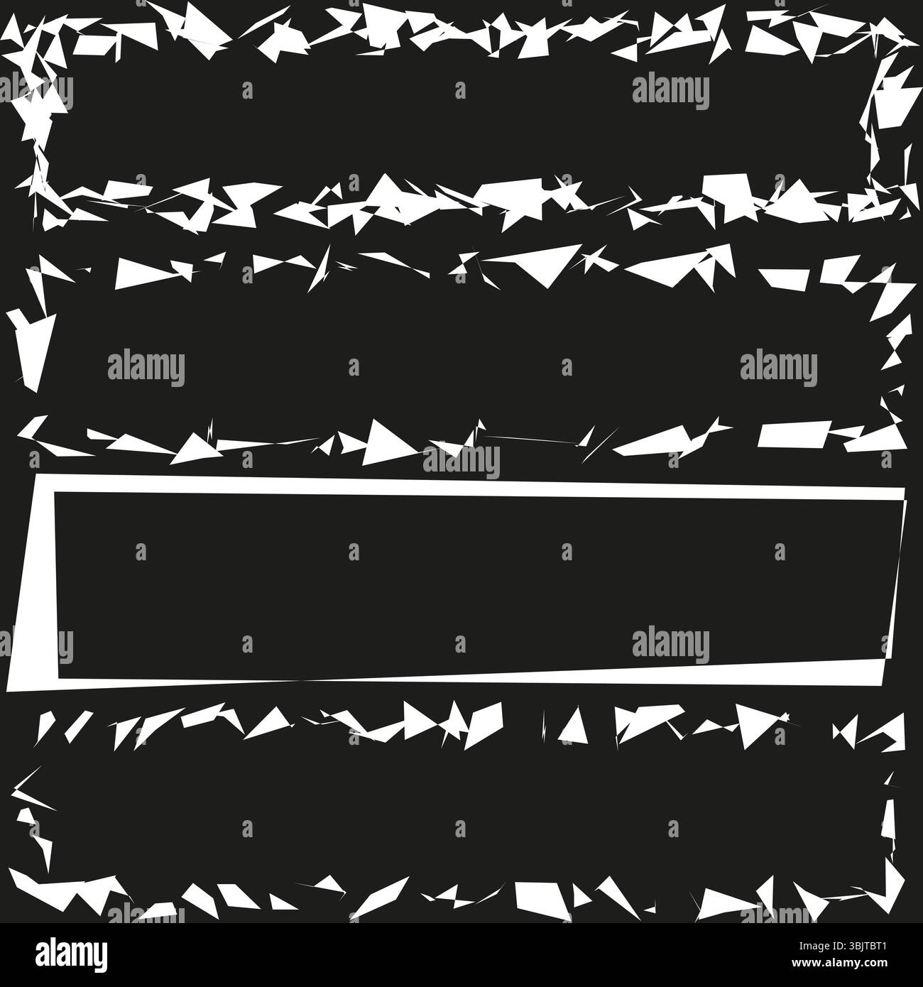 Decorative border frame. Ornate pattern design. Vector illustration ...