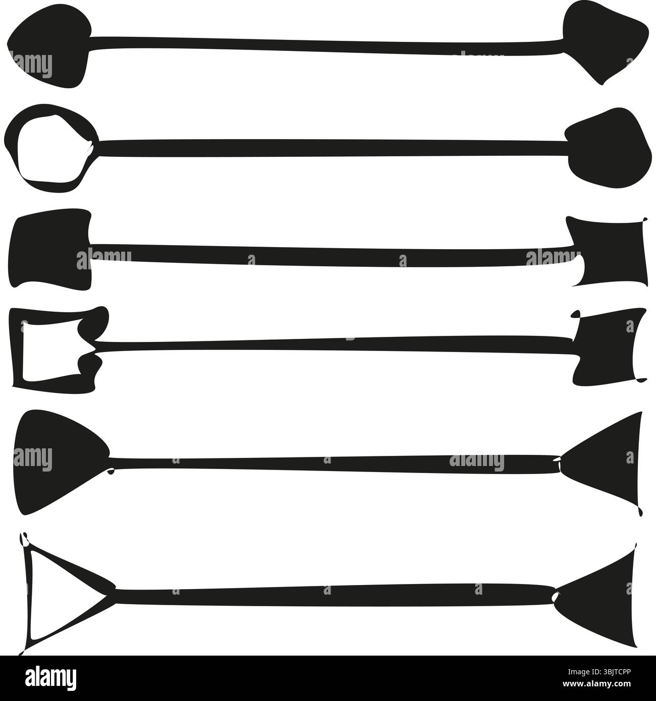 Bullet arrows icon. Shape pointer markers. Flow process connectors ...