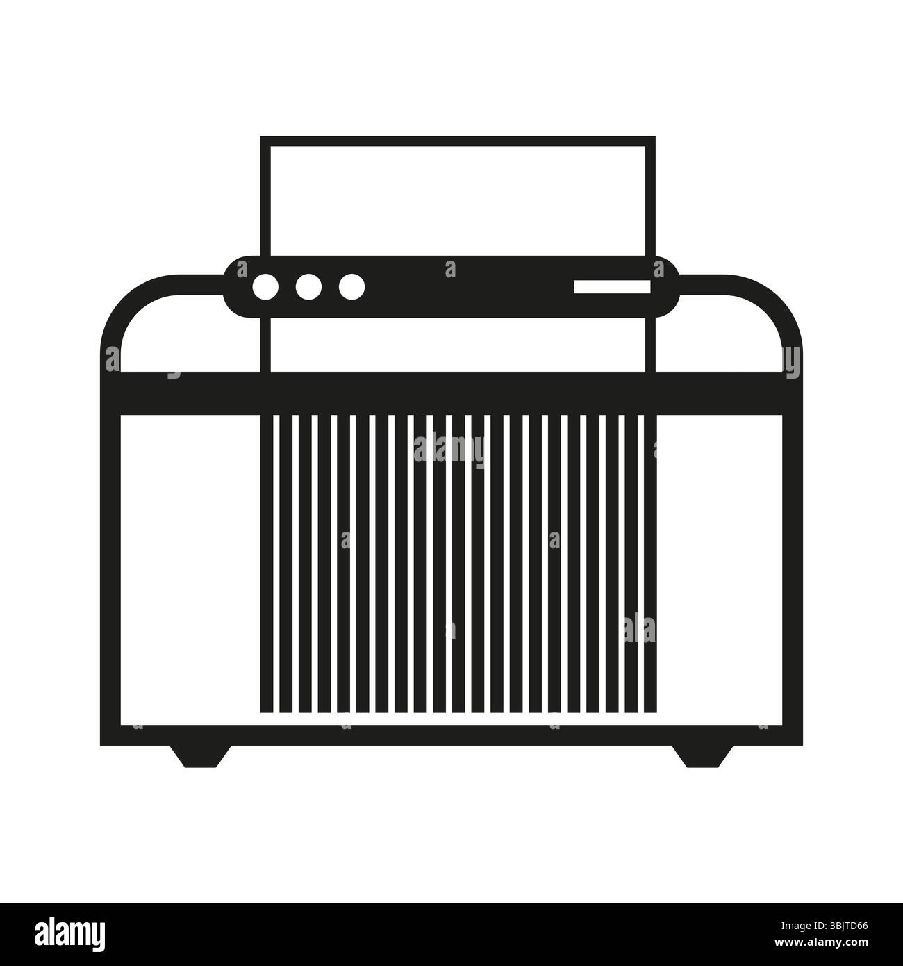 Air conditioner icon. Cooling machine box. Vector climate control ...