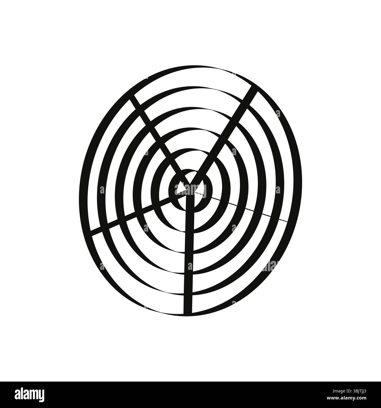 Circular form divided Stock Vector Images - Alamy