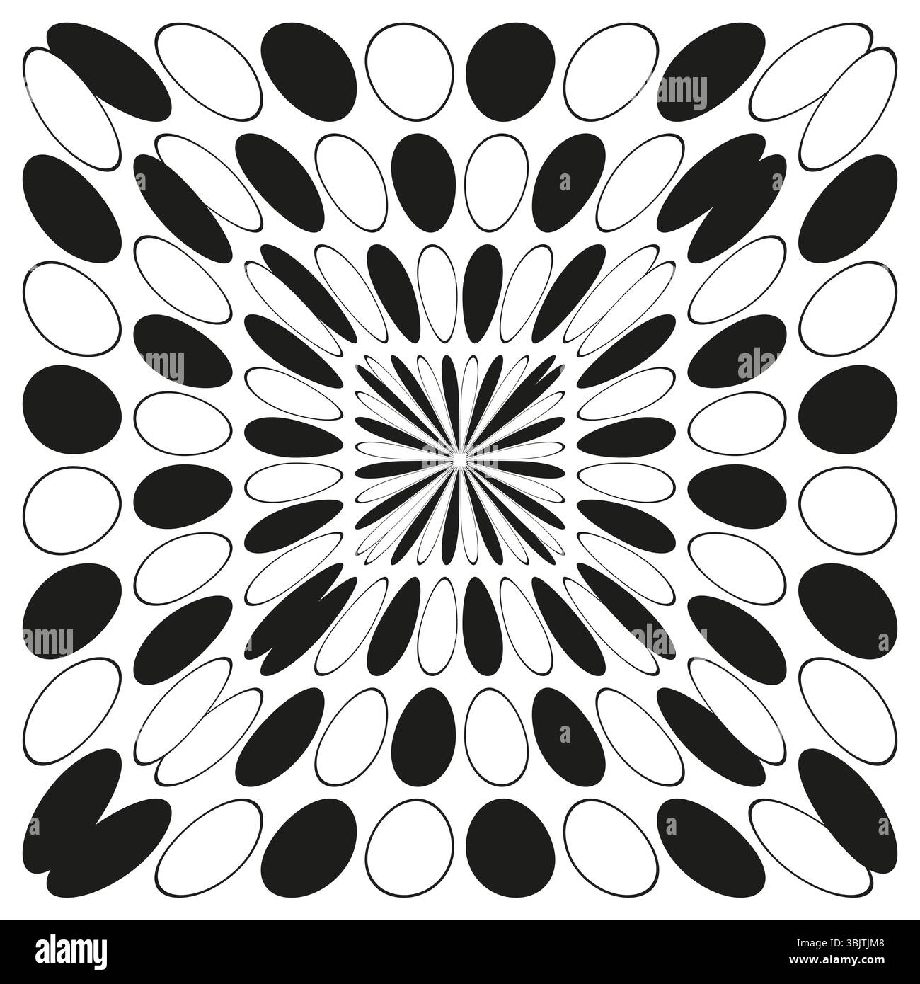 Radial burst pattern. Sunburst ray design. Vector explosive shape ...