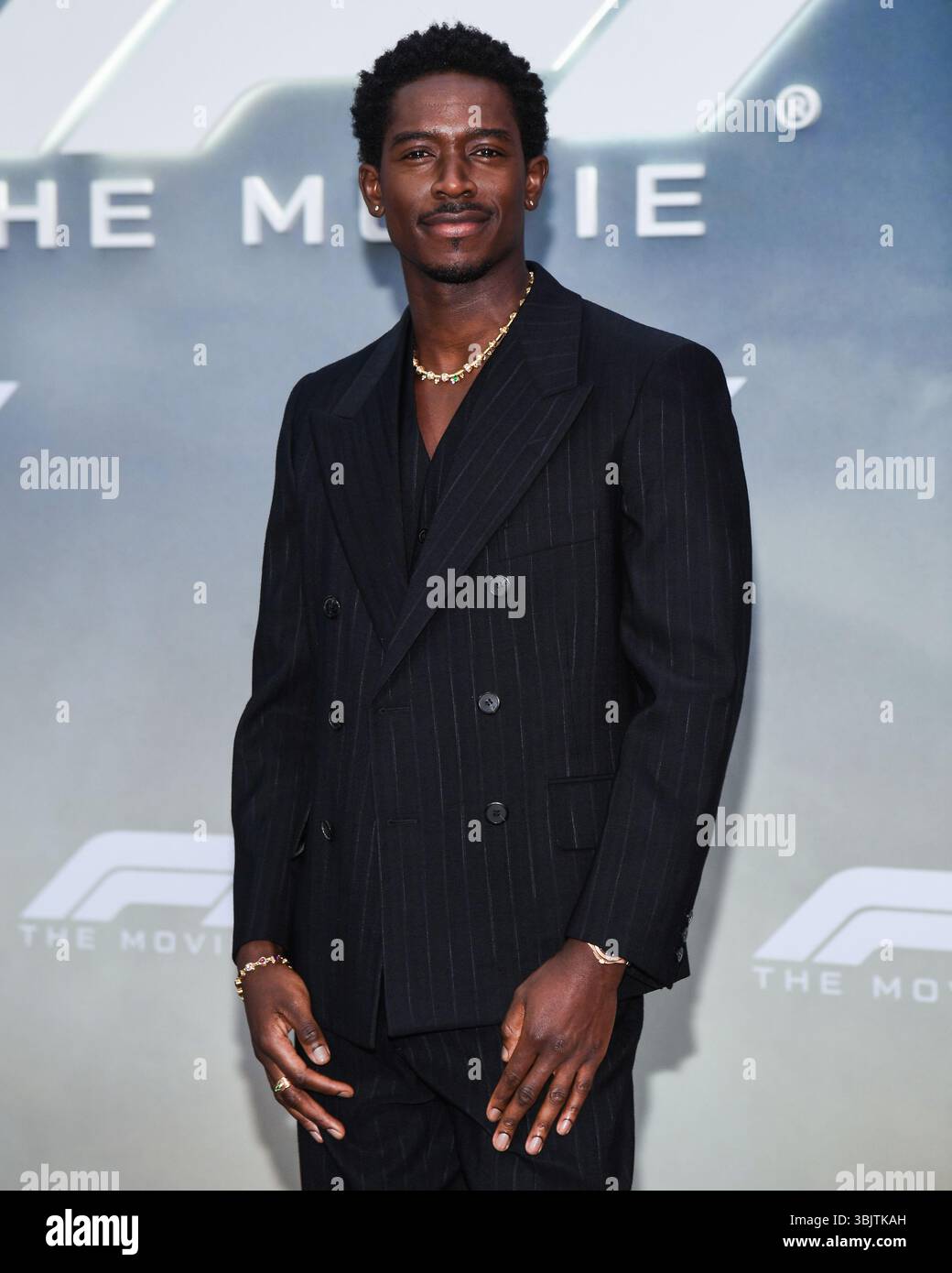 New York, USA. 16th June, 2025. Damson Idris walking on the red carpet ...