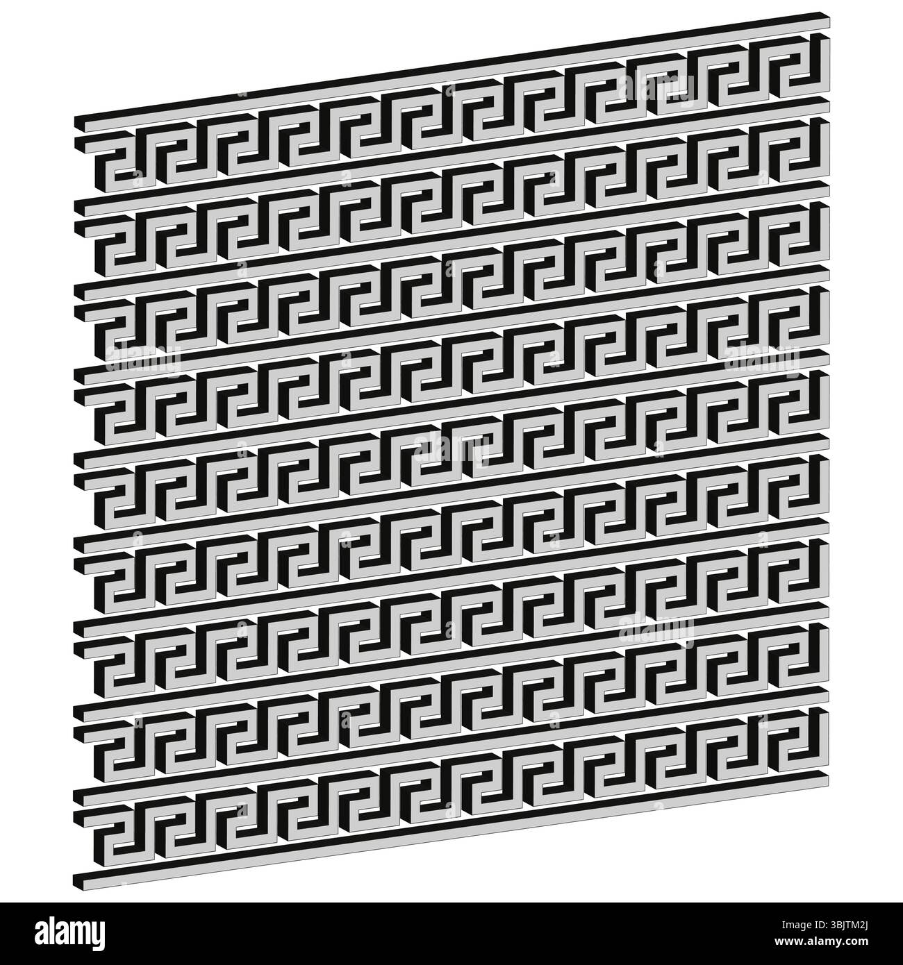 Geometric surface loop Cut Out Stock Images & Pictures - Alamy