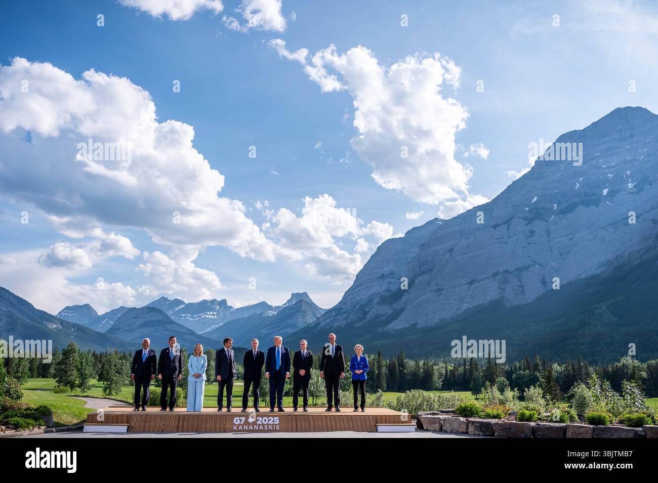 G7 Gipfel der Regierungschefs Kanada Gruppe 16.05.2025, Canada, Alberta ...