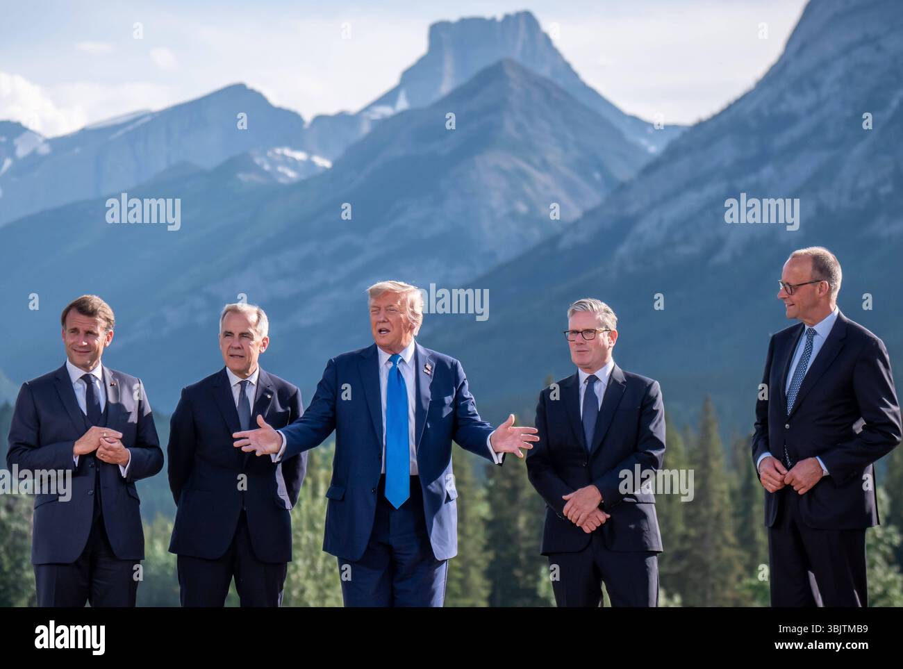 G7 Gipfel der Regierungschefs Kanada Gruppe 16.05.2025, Canada, Alberta ...