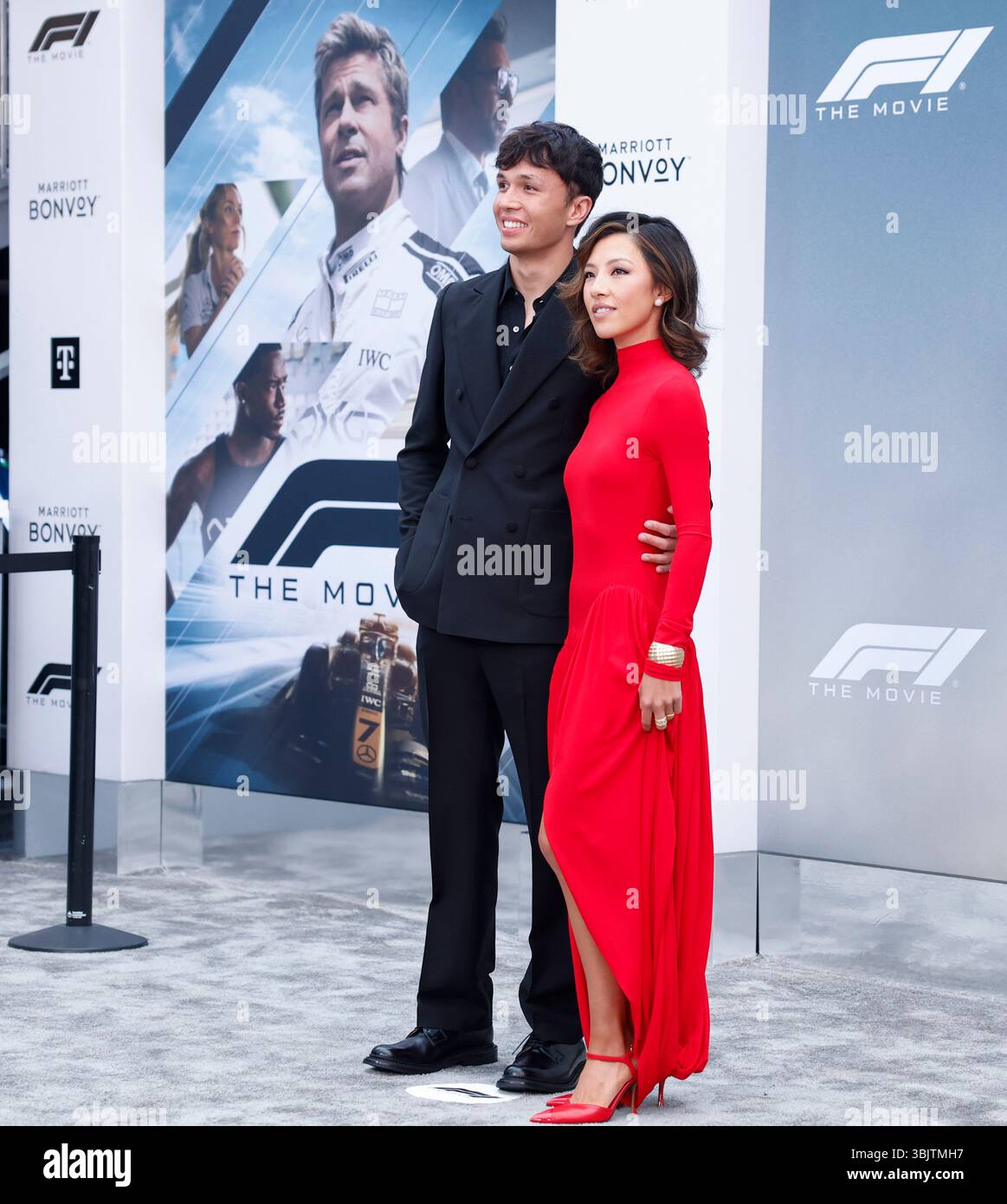 New York, United States. 16th June, 2025. Alexander Albon and Muni ...