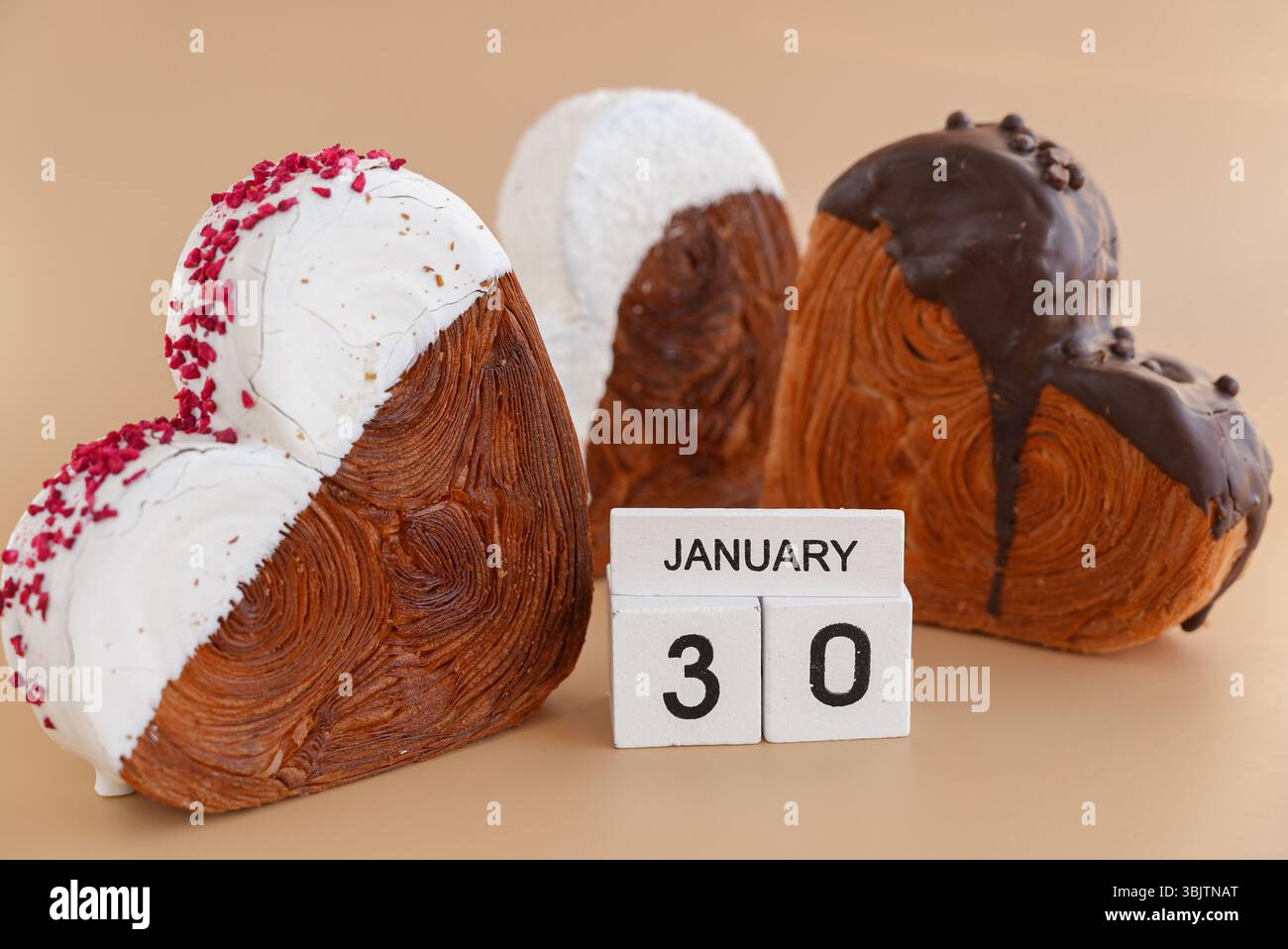 30 January National Croissant Day holiday calendar date celebration ...