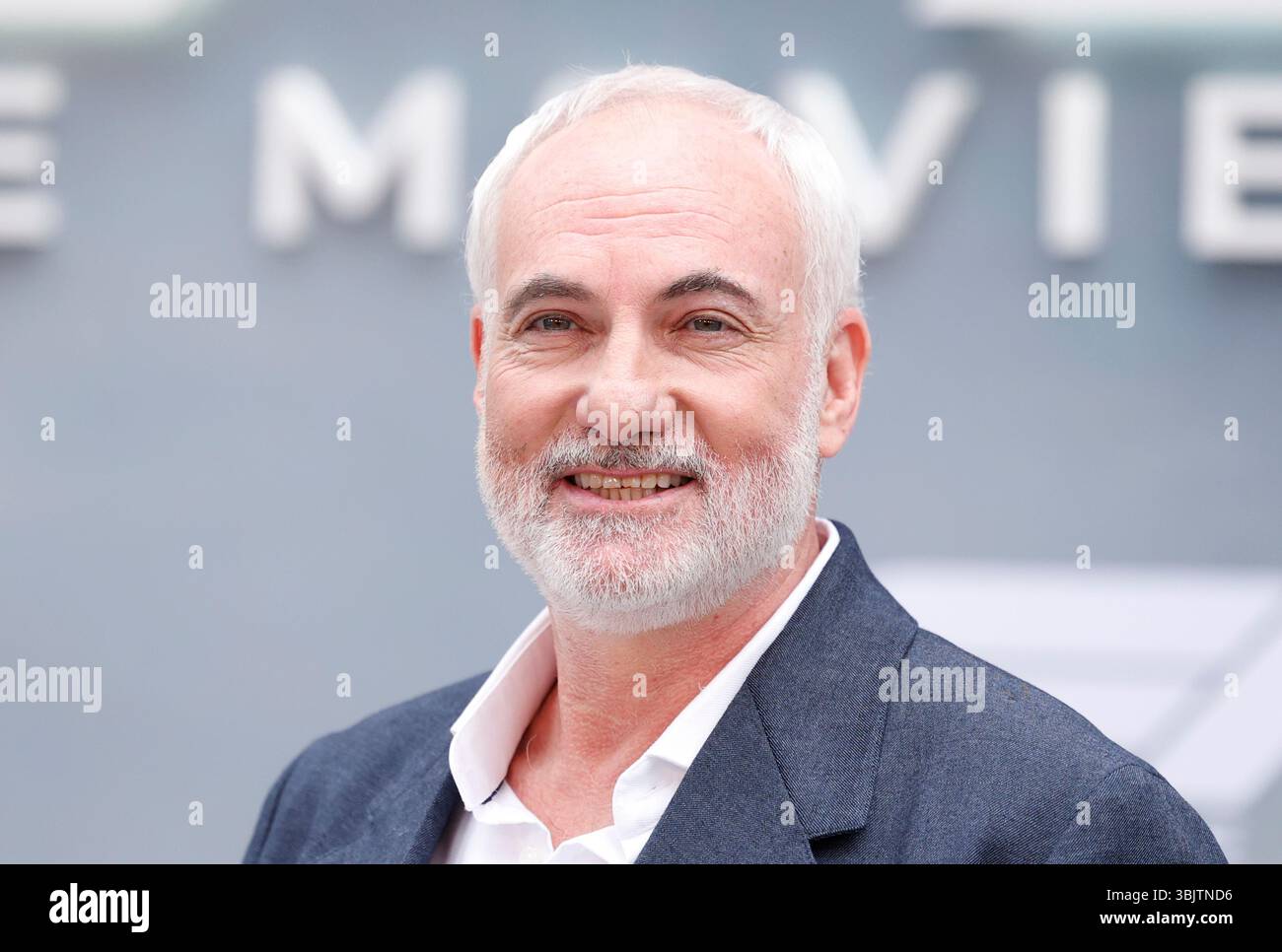 Kim Bodnia arrives on the red carpet for the Apple Original Films ...