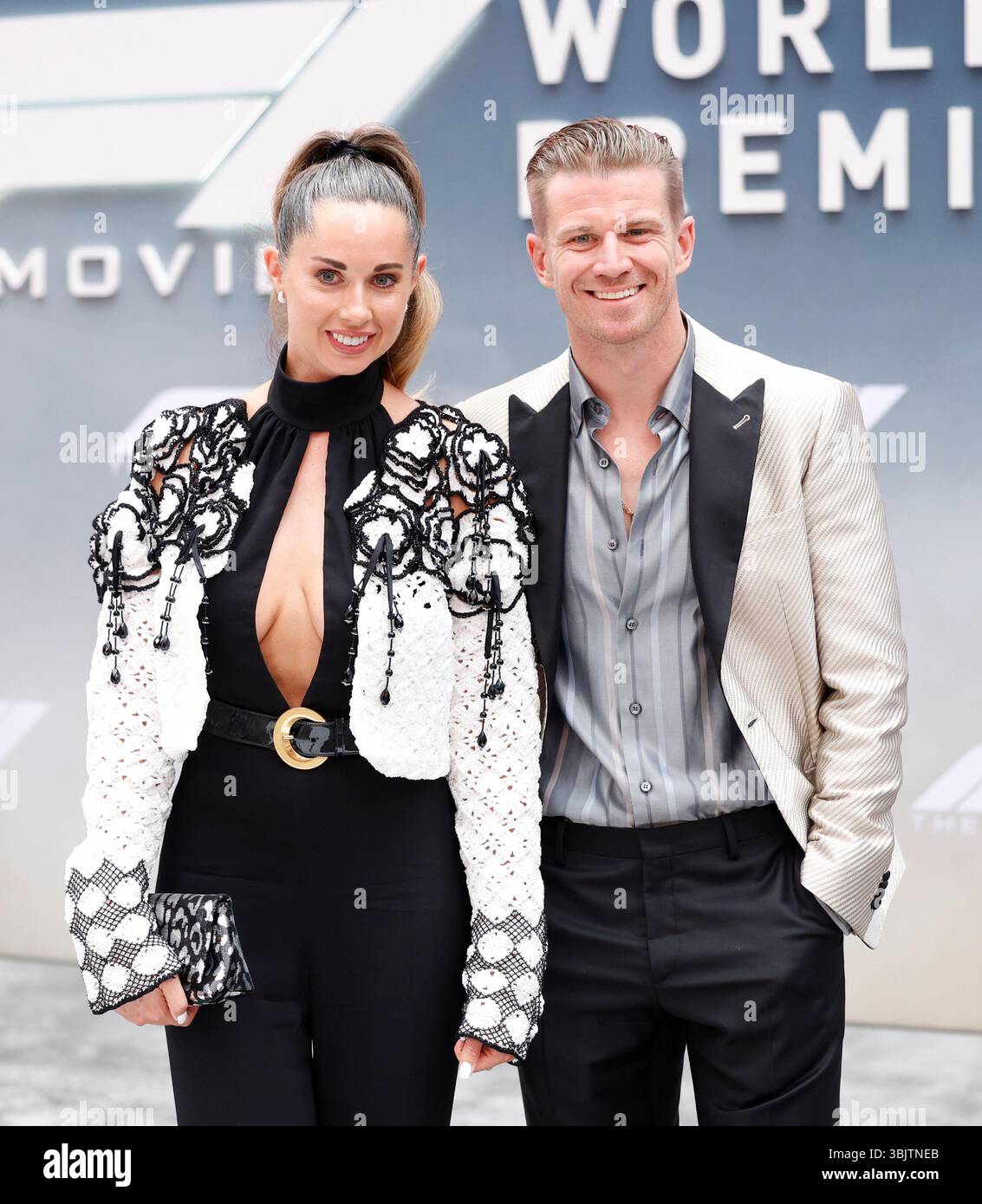 New York, United States. 16th June, 2025. Nico HŸlkenberg and partner ...