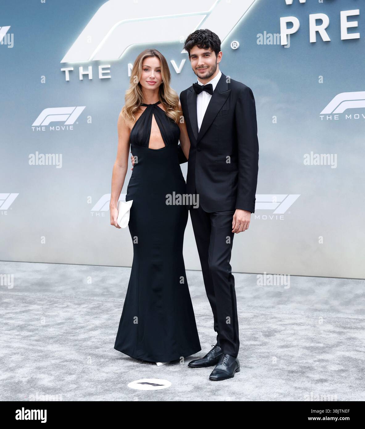 New York, United States. 16th June, 2025. Flavy Barla and Esteban Ocon ...