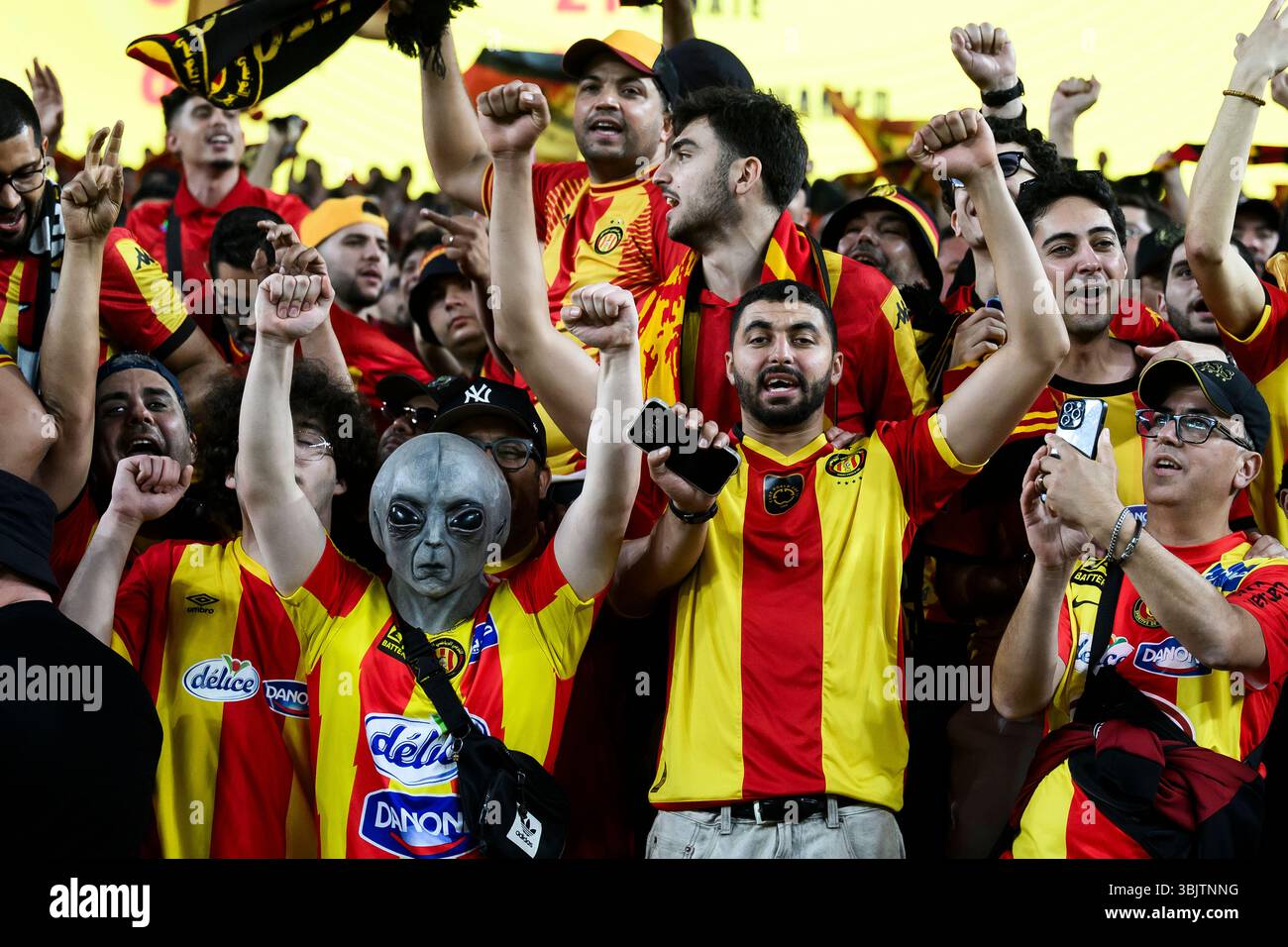 Philadelphia, USA. 16th June, 2025. Fans of Esperance Sportive de Tunis ...