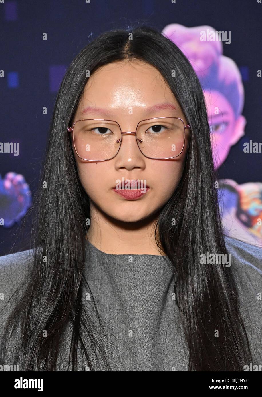 Hollywood, USA. 16th June, 2025. Audrey Nuna arriving to Netflix's “K ...