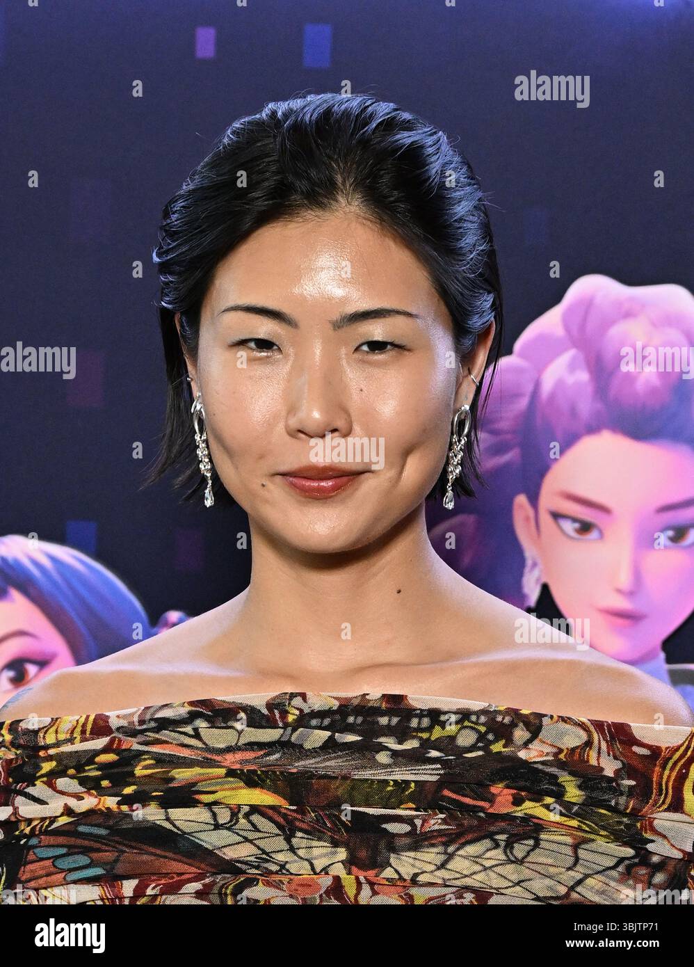 Hollywood, USA. 16th June, 2025. May Hong arriving to Netflix's “K-Pop Demon Hunters”special ...