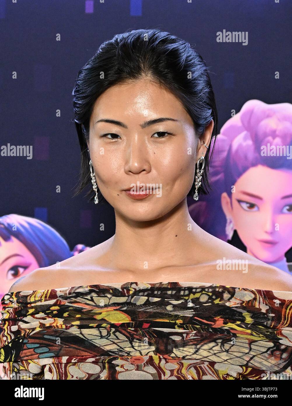 Hollywood, USA. 16th June, 2025. May Hong arriving to Netflix's “K-Pop Demon Hunters”special ...