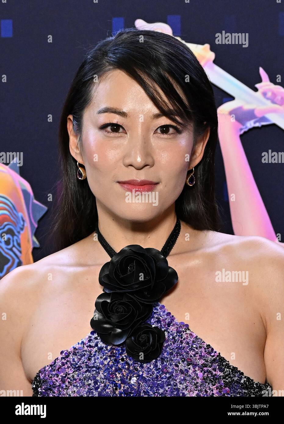 Hollywood, USA. 16th June, 2025. Arden Cho arriving to Netflix's “K-Pop ...
