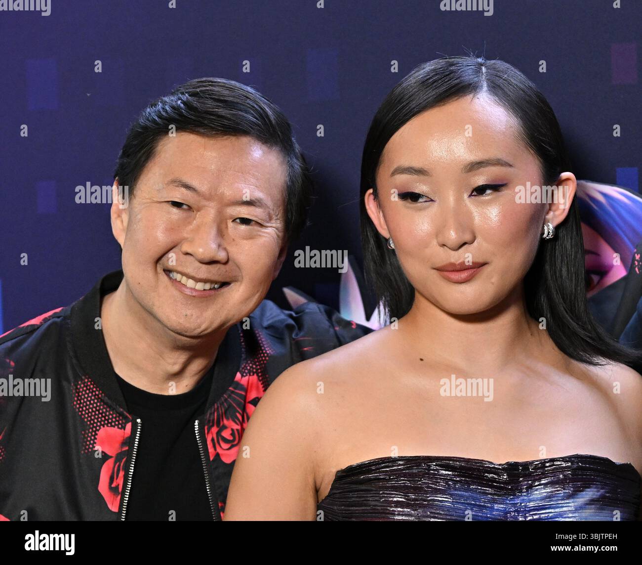 Hollywood, USA. 16th June, 2025. Ken Jeong and Ji-young Yoo arriving to ...