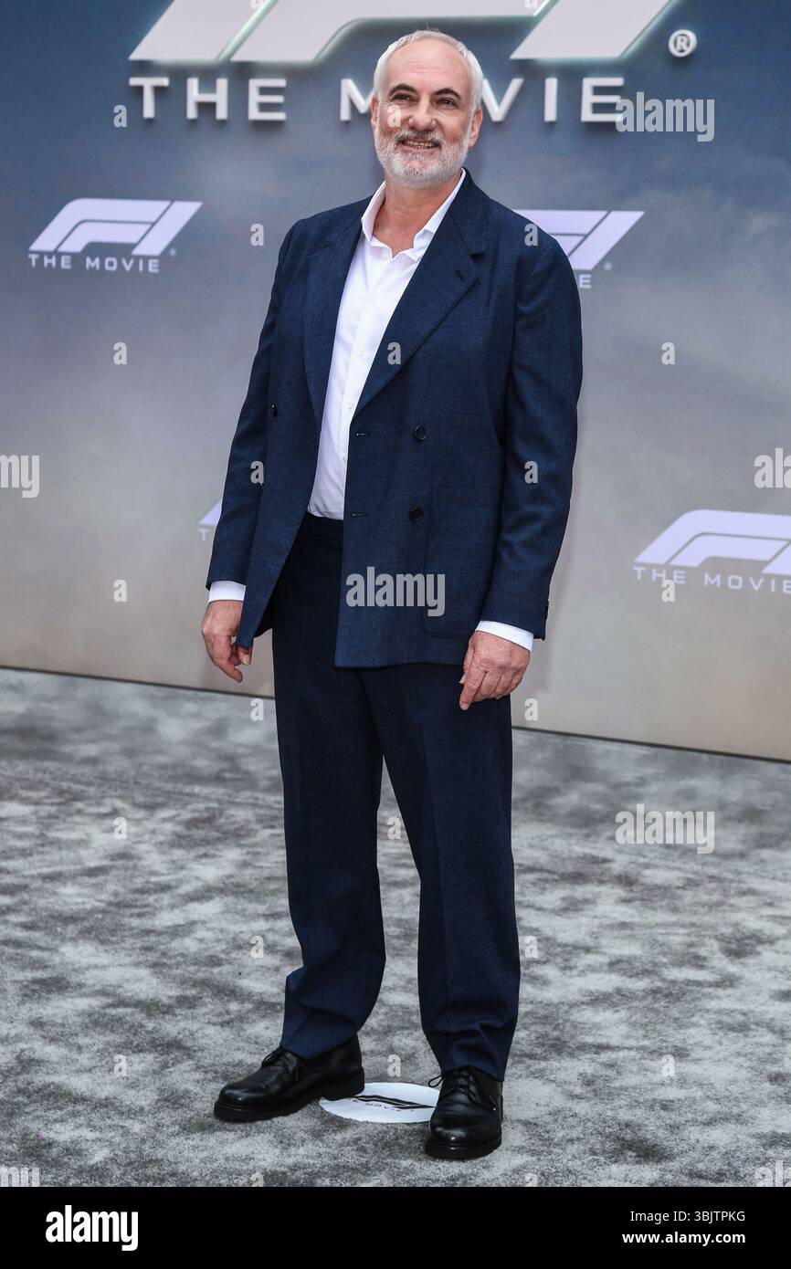 New York, USA. 16th June, 2025. Kim Bodnia walking on the red carpet ...