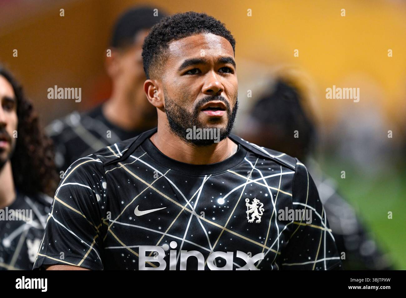 ATLANTA, GA – JUNE 16: Reece James #24 of Chelsea warms up prior to the ...