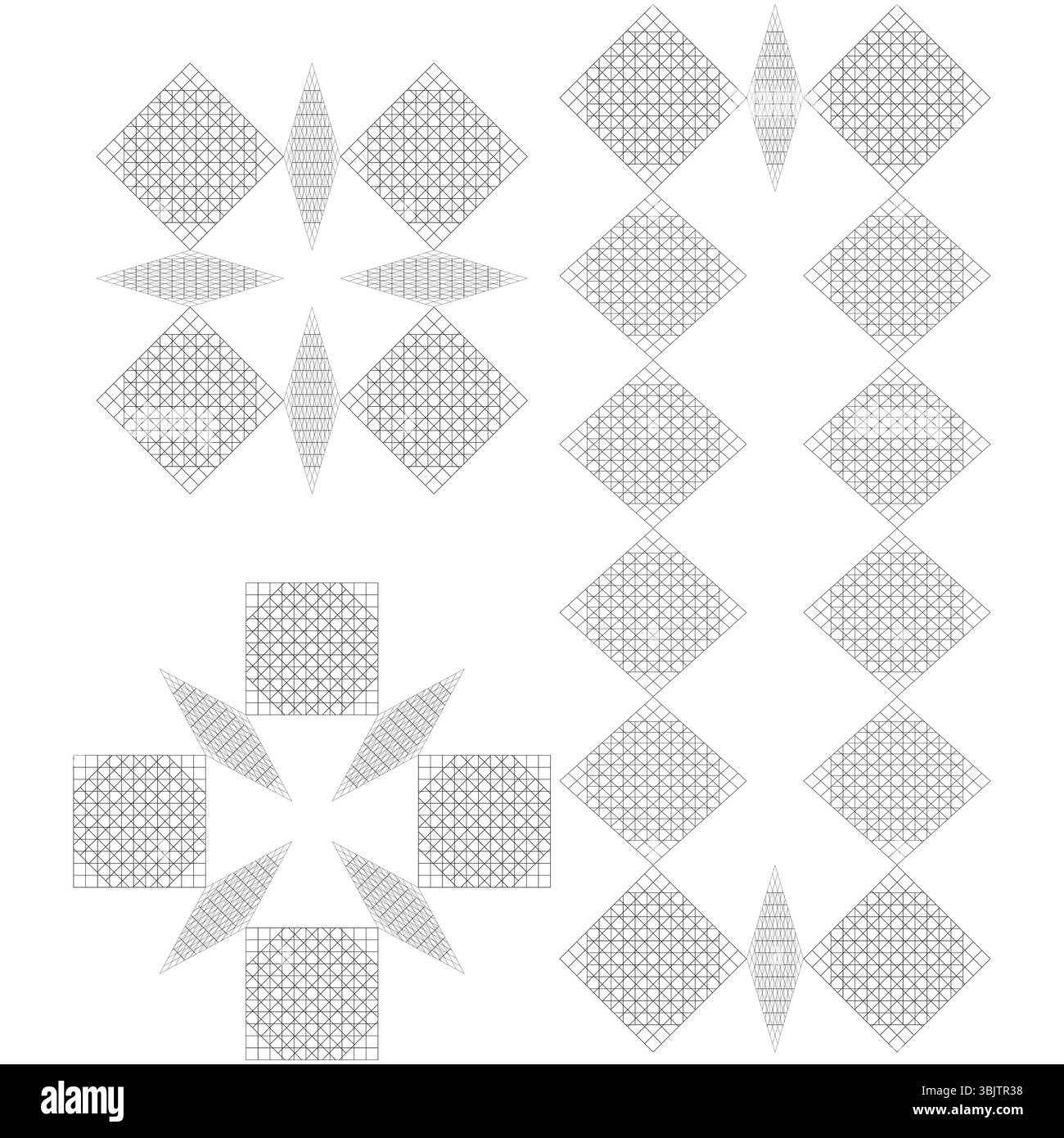 Light floral pattern. Soft symmetric motif. Subtle texture vector ...