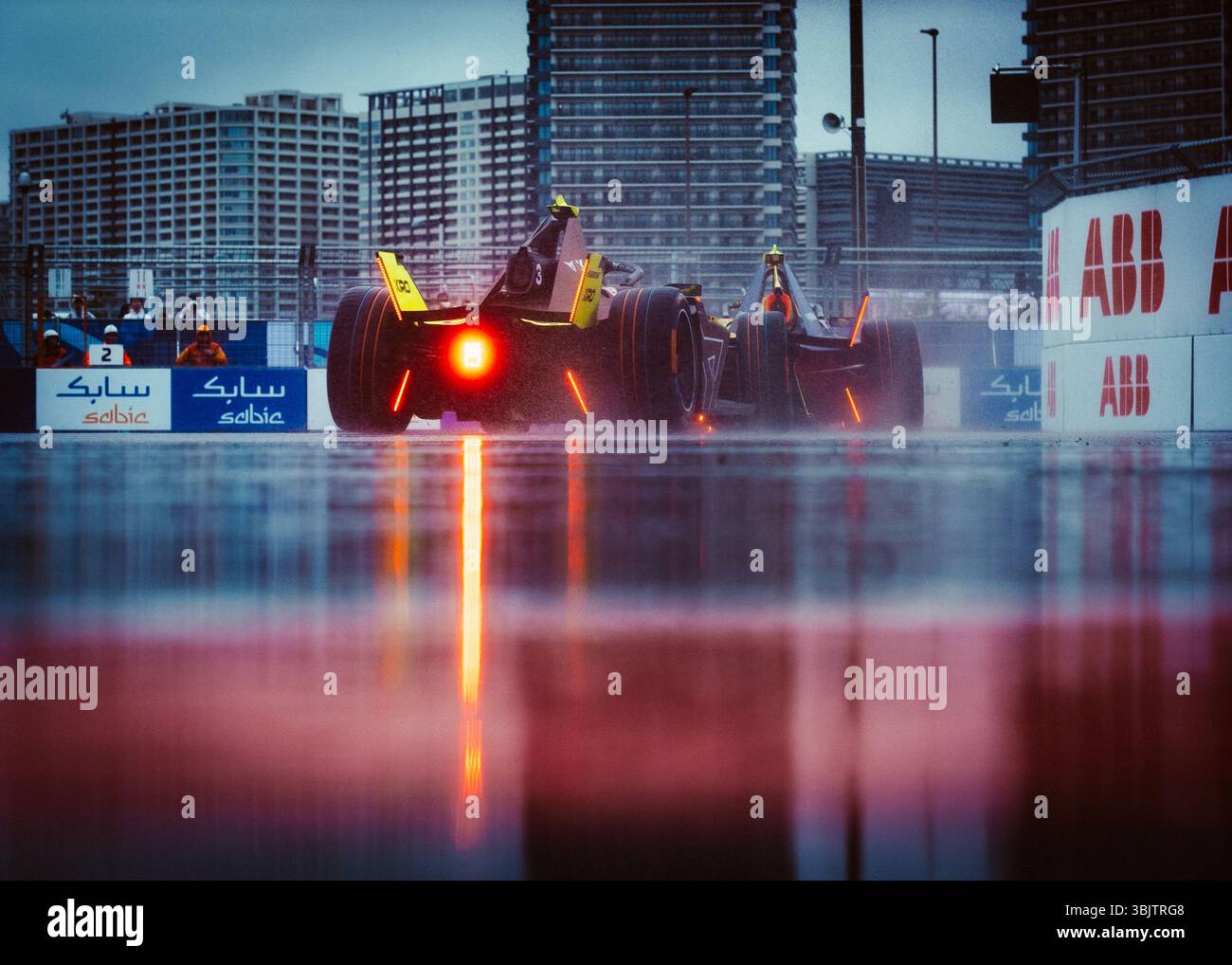 Cupra Kiro driver David Beckmann in action during Saturdays wet race at ...