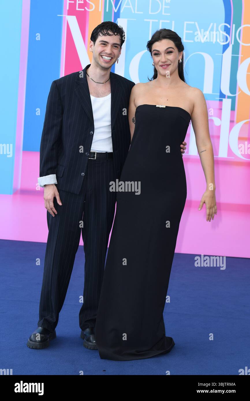 Montecarlo, Monaco. 15th June, 2025. Francesco Del Gaudio and Arianna ...
