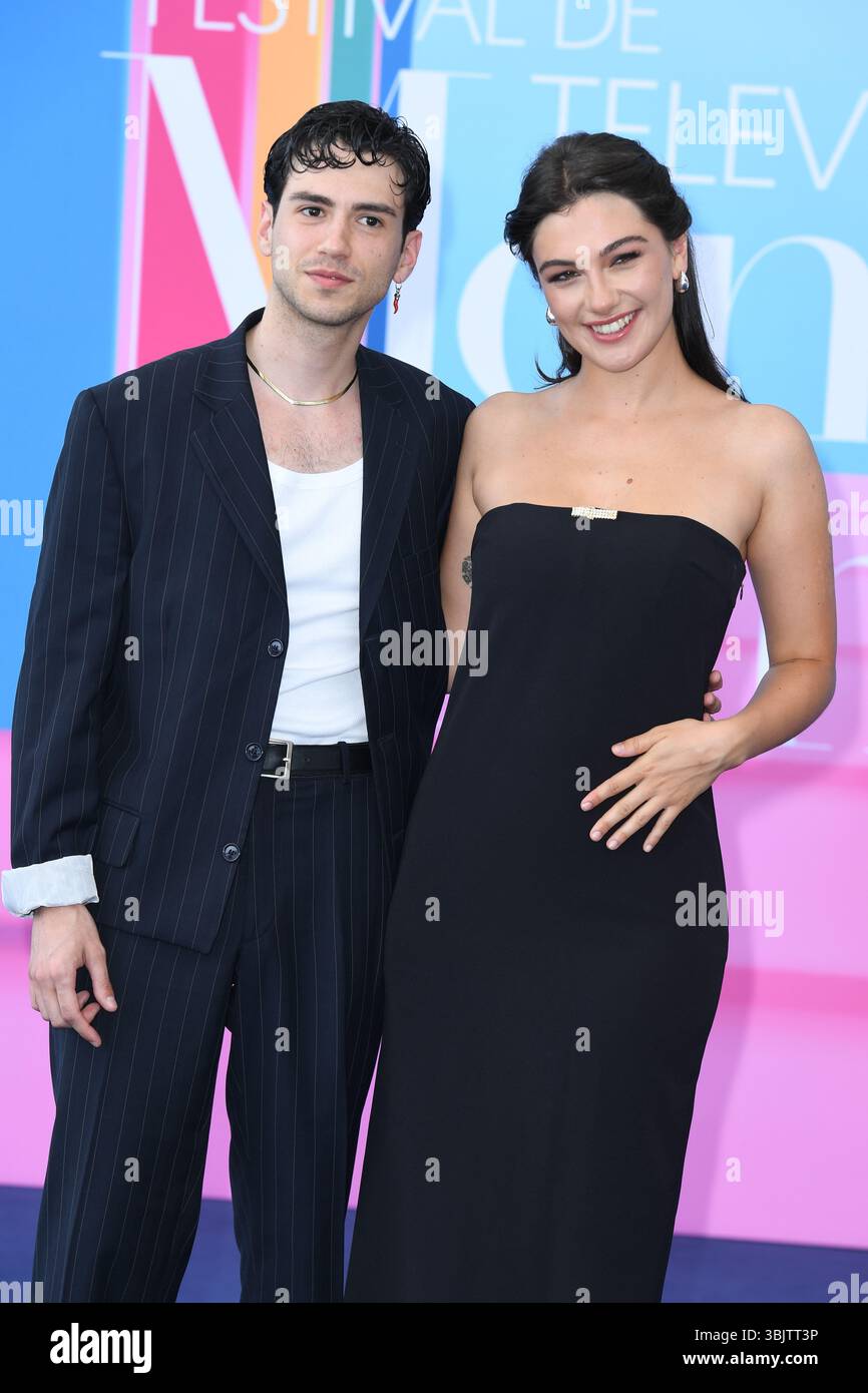 Montecarlo, Monaco. 15th June, 2025. Francesco Del Gaudio and Arianna ...