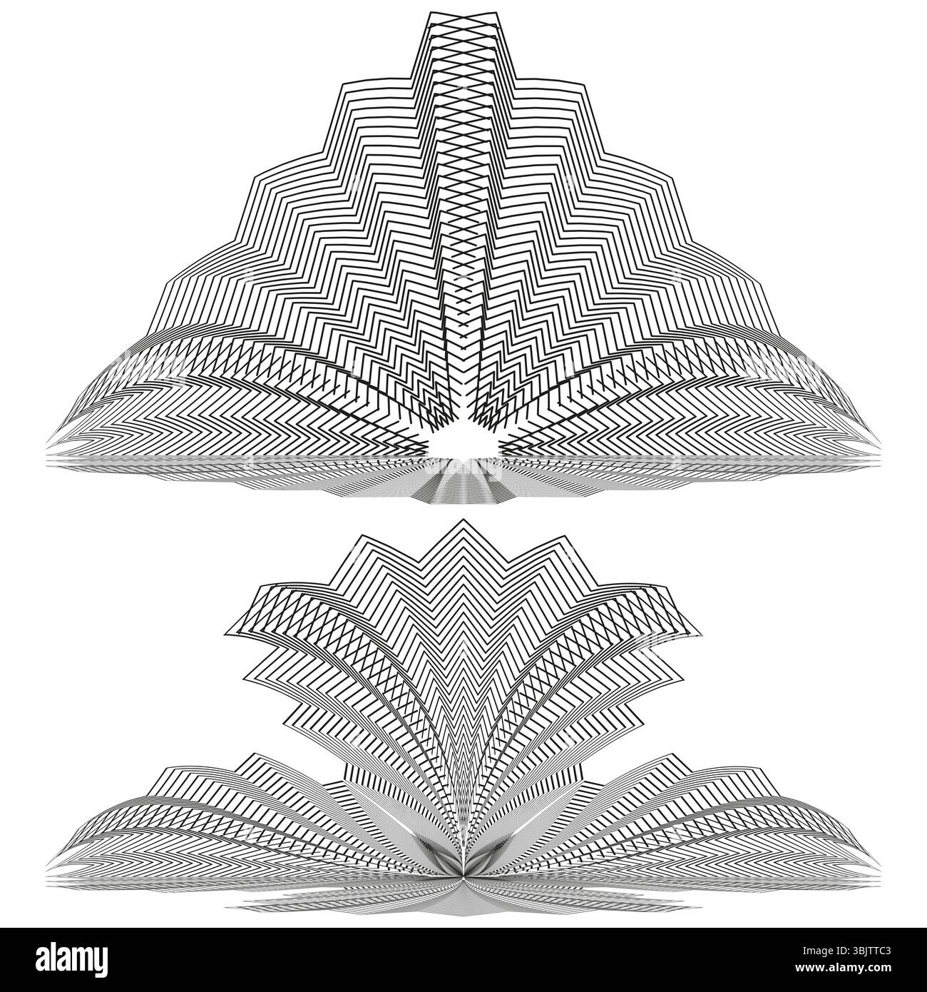 Open book icon. Pages spread wide. Vector literature symbol. Reading ...