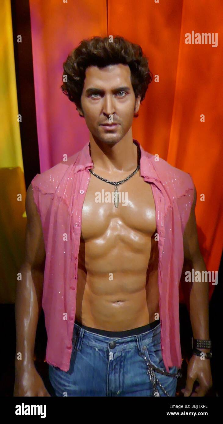 London, England 1st June 2025 Mr. A Indian Actor Hrithik Roshan Wax ...